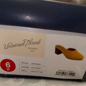 Universal Thread | Shoes | Universal Thread Avianna Mustard Mules With ...